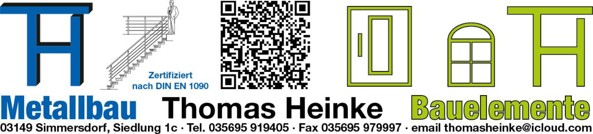 Metallbau Heinke – Metallbau, Blechbearbeitung und Bauelemente